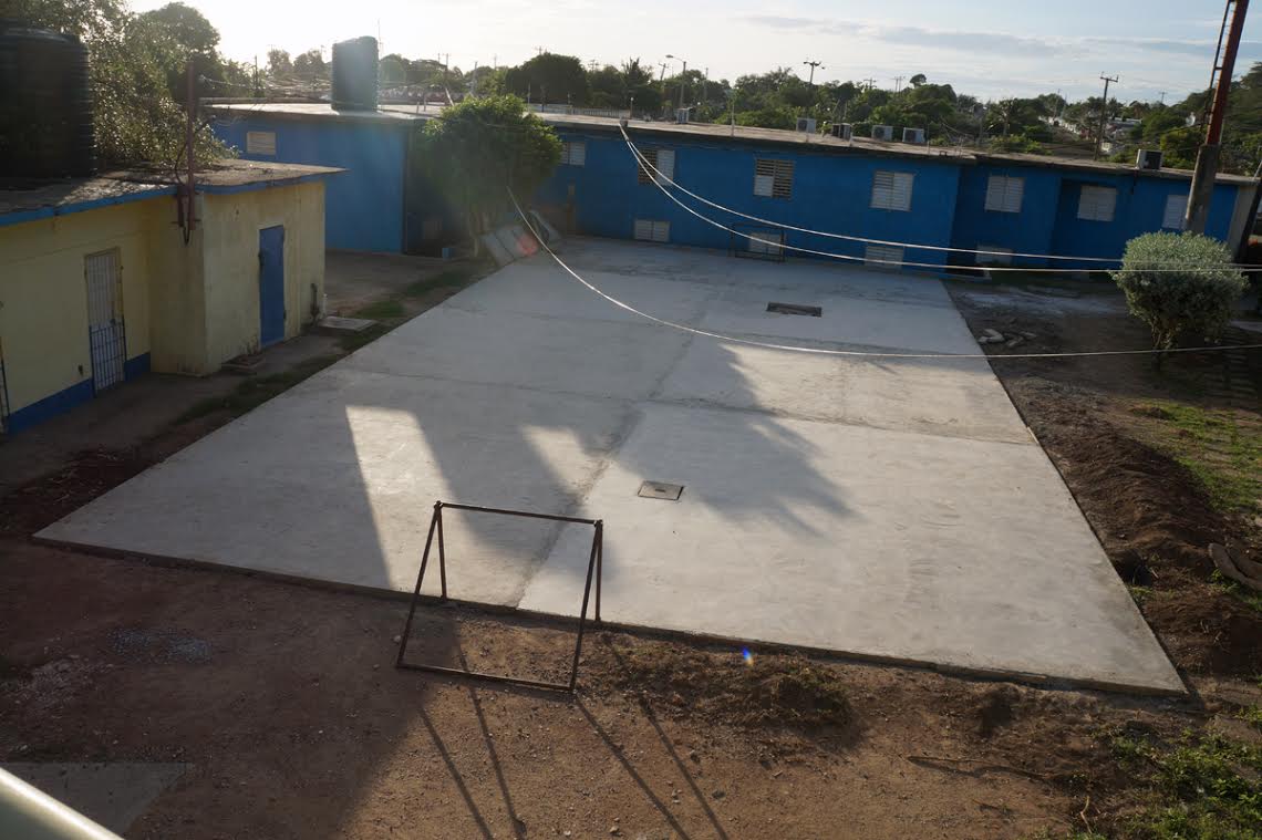 Multi-Purpose Futsal Court in Progress at HVFC | Harbour View Football Club